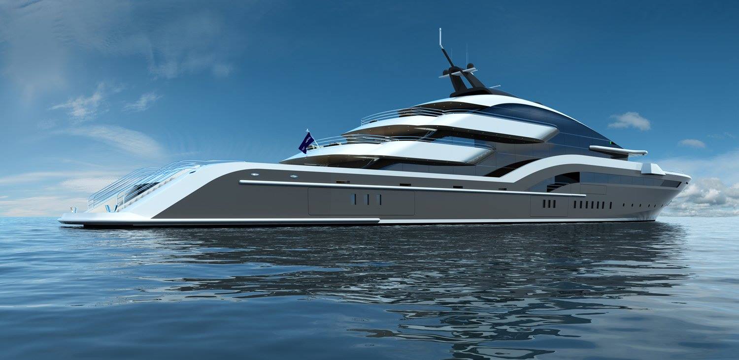 Yacht Y717 PROJECT SHARK, Oceanco | CHARTERWORLD Luxury Superyacht Charters